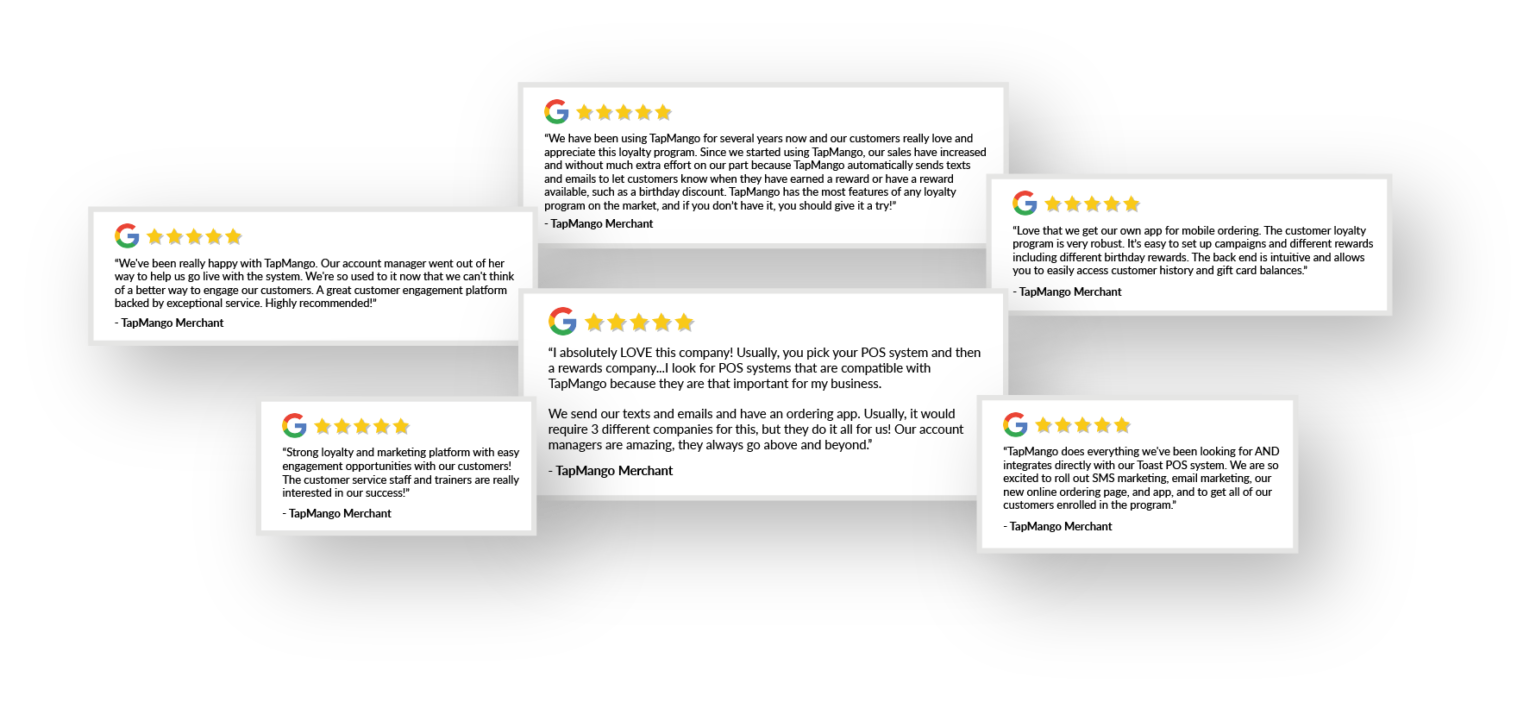 TapMango - Customer Loyalty & Online Ordering